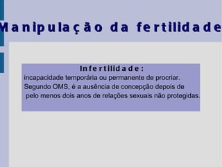 Infertilidade humana | ODP