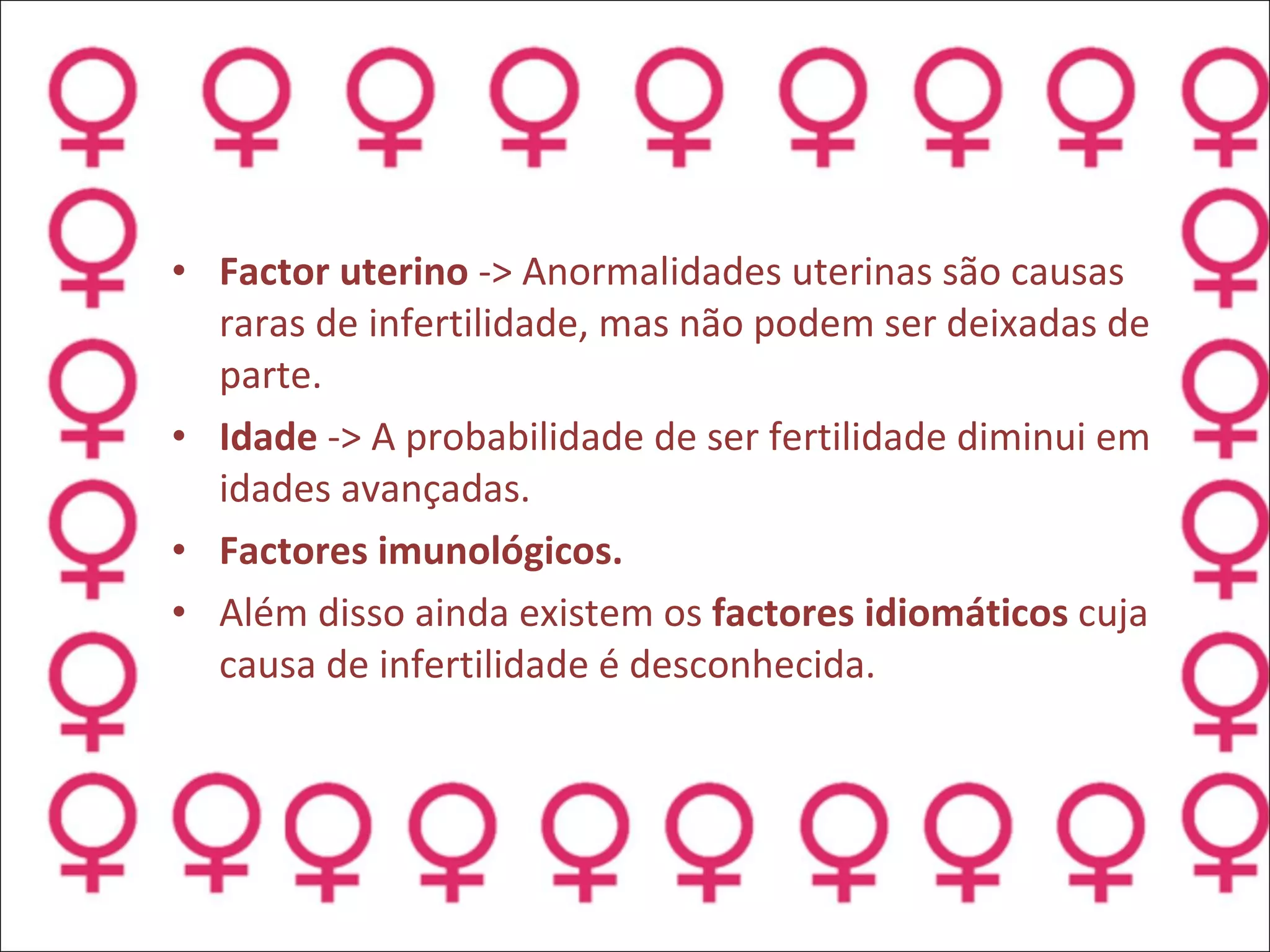 infertilidade_feminina | PPT