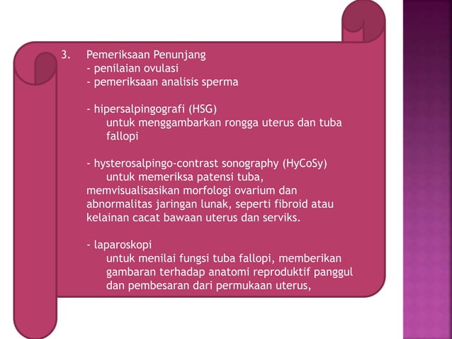 INFERTILITAS primer dan sekunder pada manusia | PPT