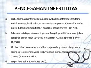 Infertilitas kb dan kesehatan reproduksi | PPTX