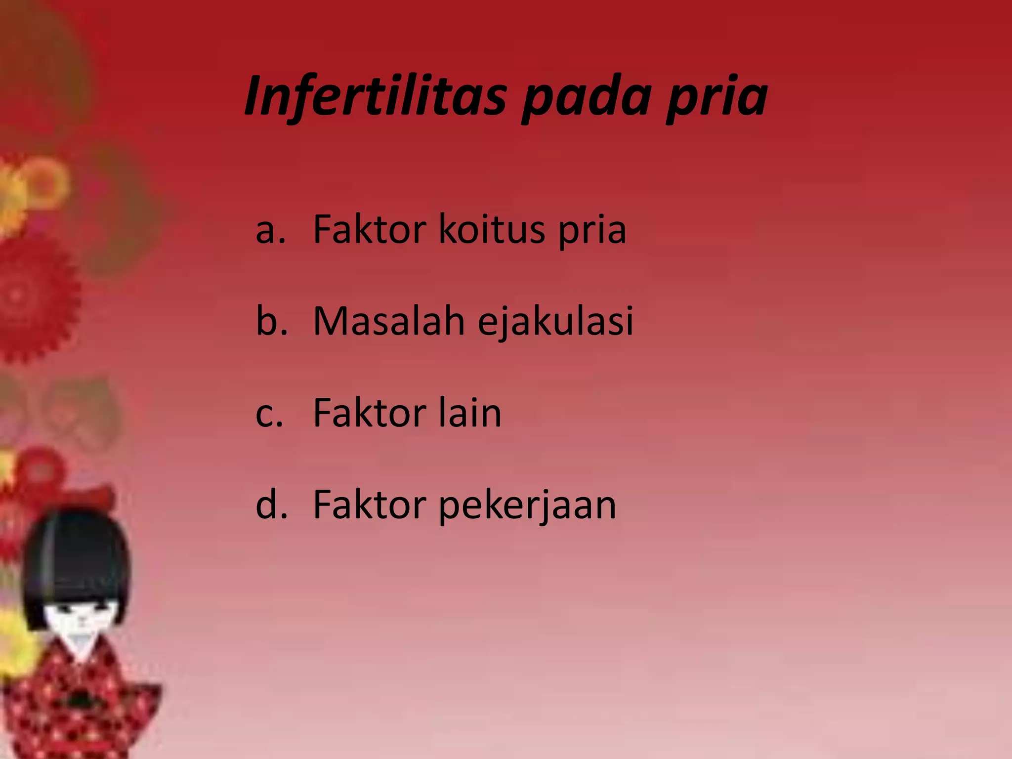 INFERTILITAS | PPTX