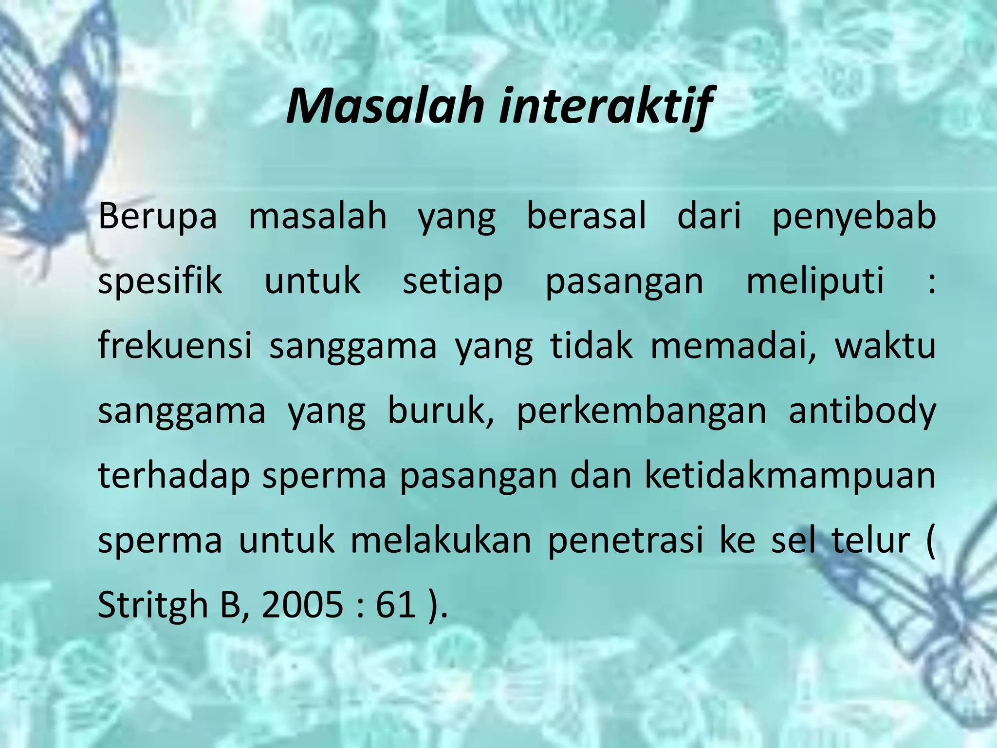 INFERTILITAS | PPTX