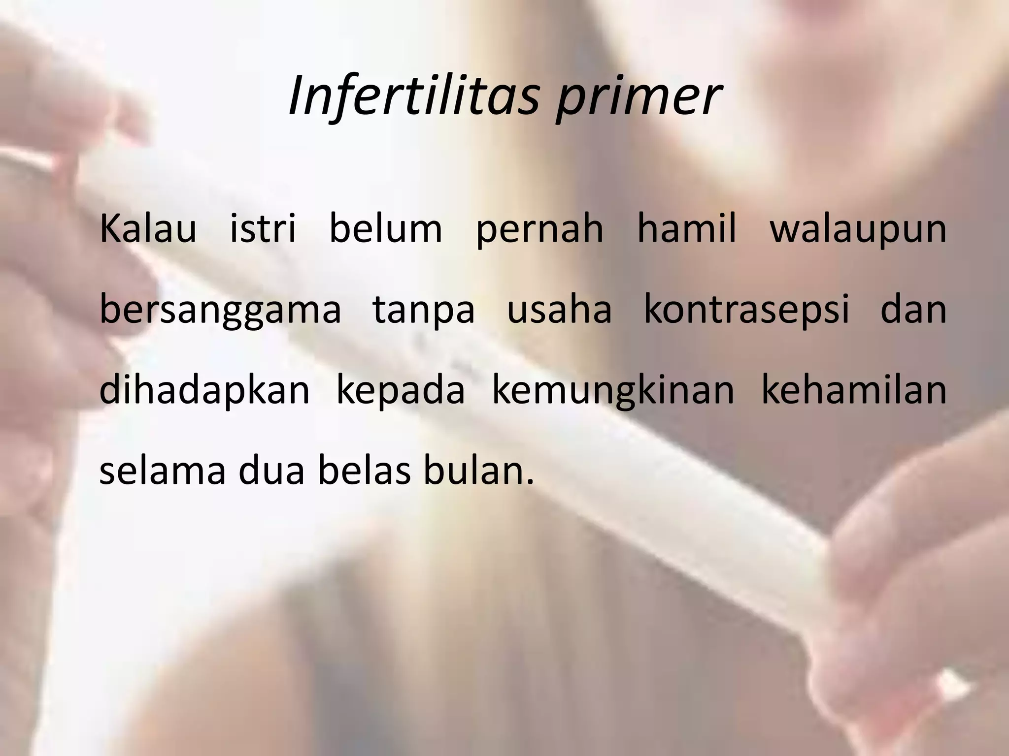 INFERTILITAS | PPTX