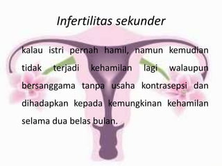INFERTILITAS | PPTX