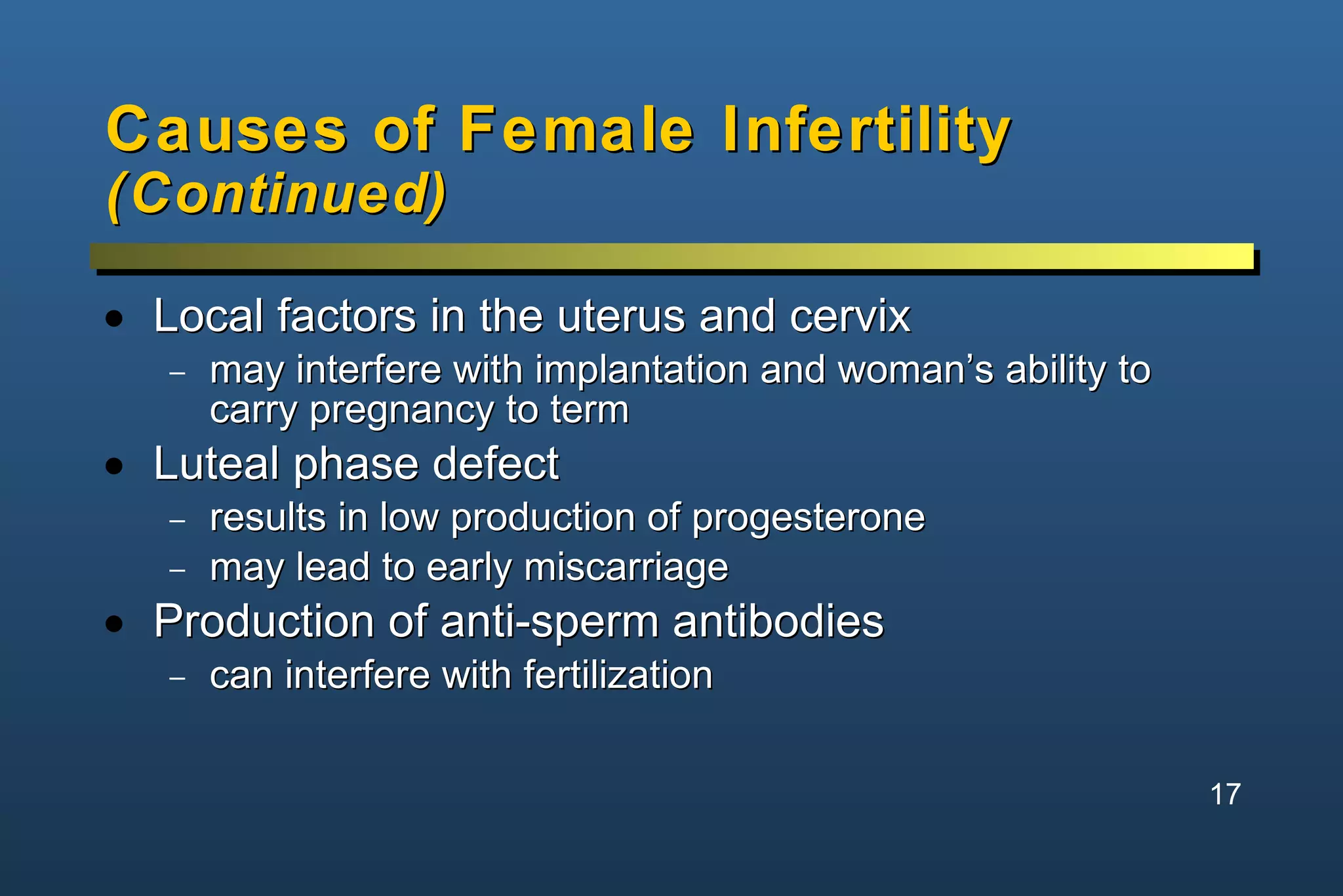 Infertility | PPT