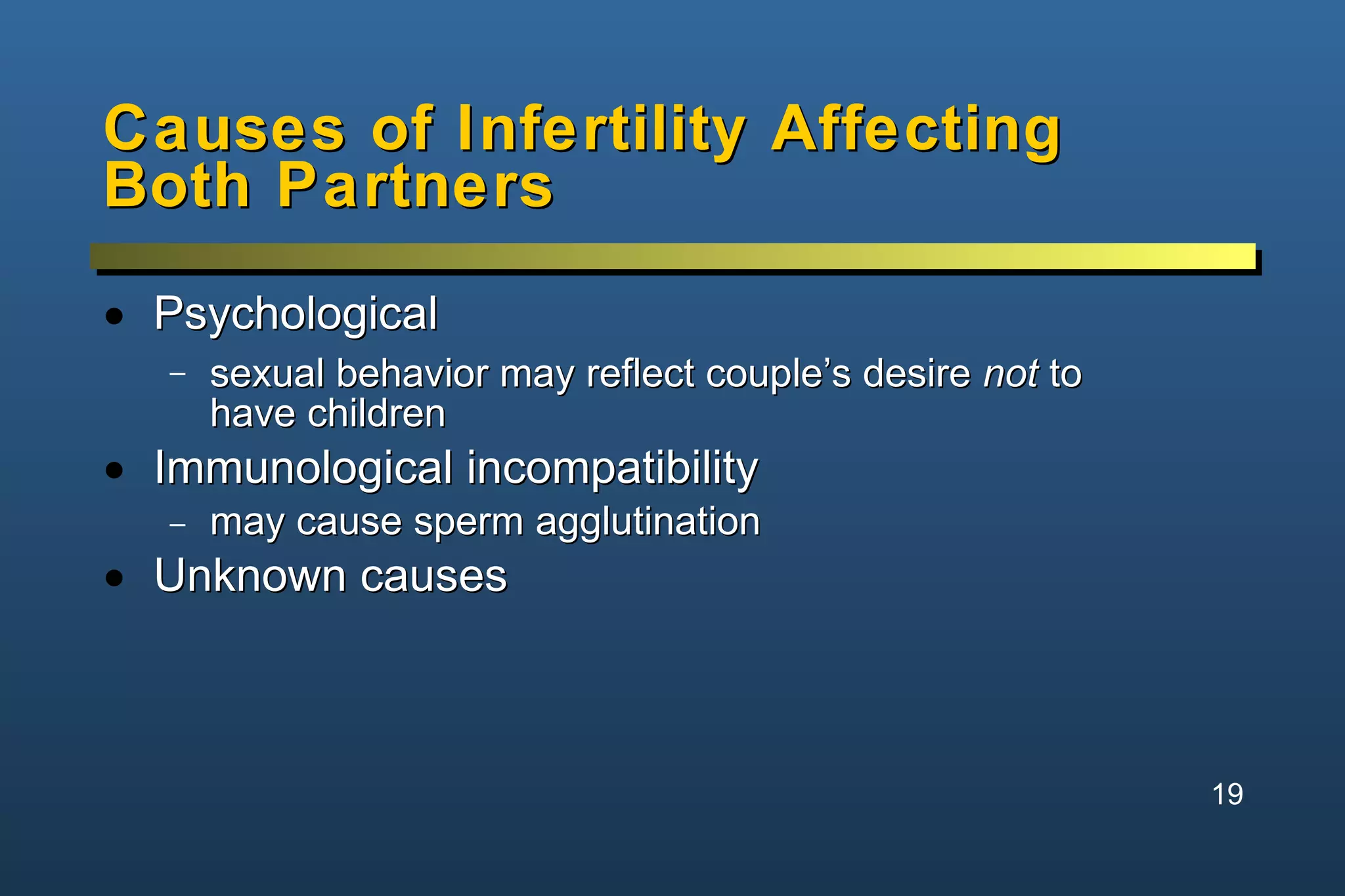 Infertility | PPT