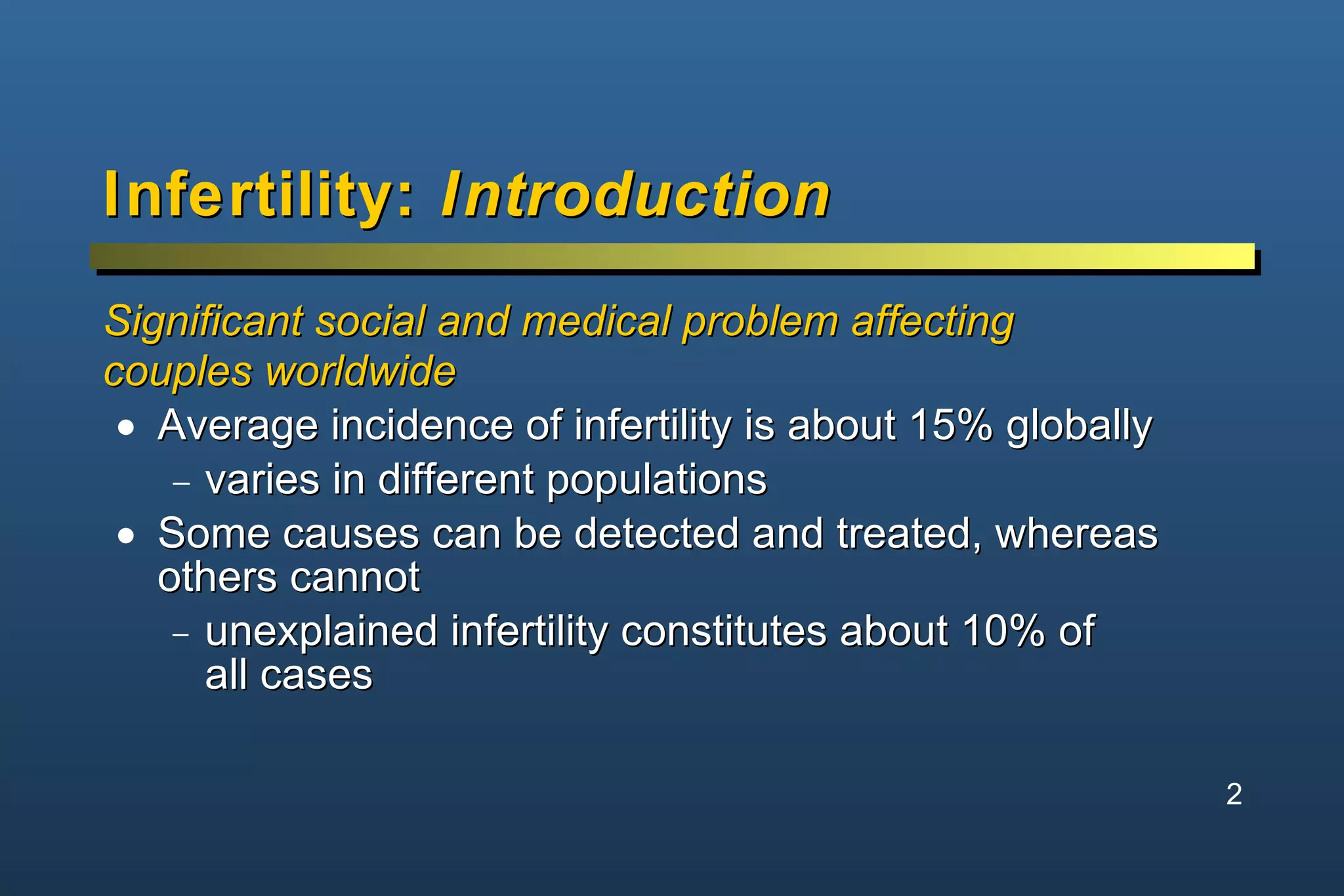Infertility | PPT