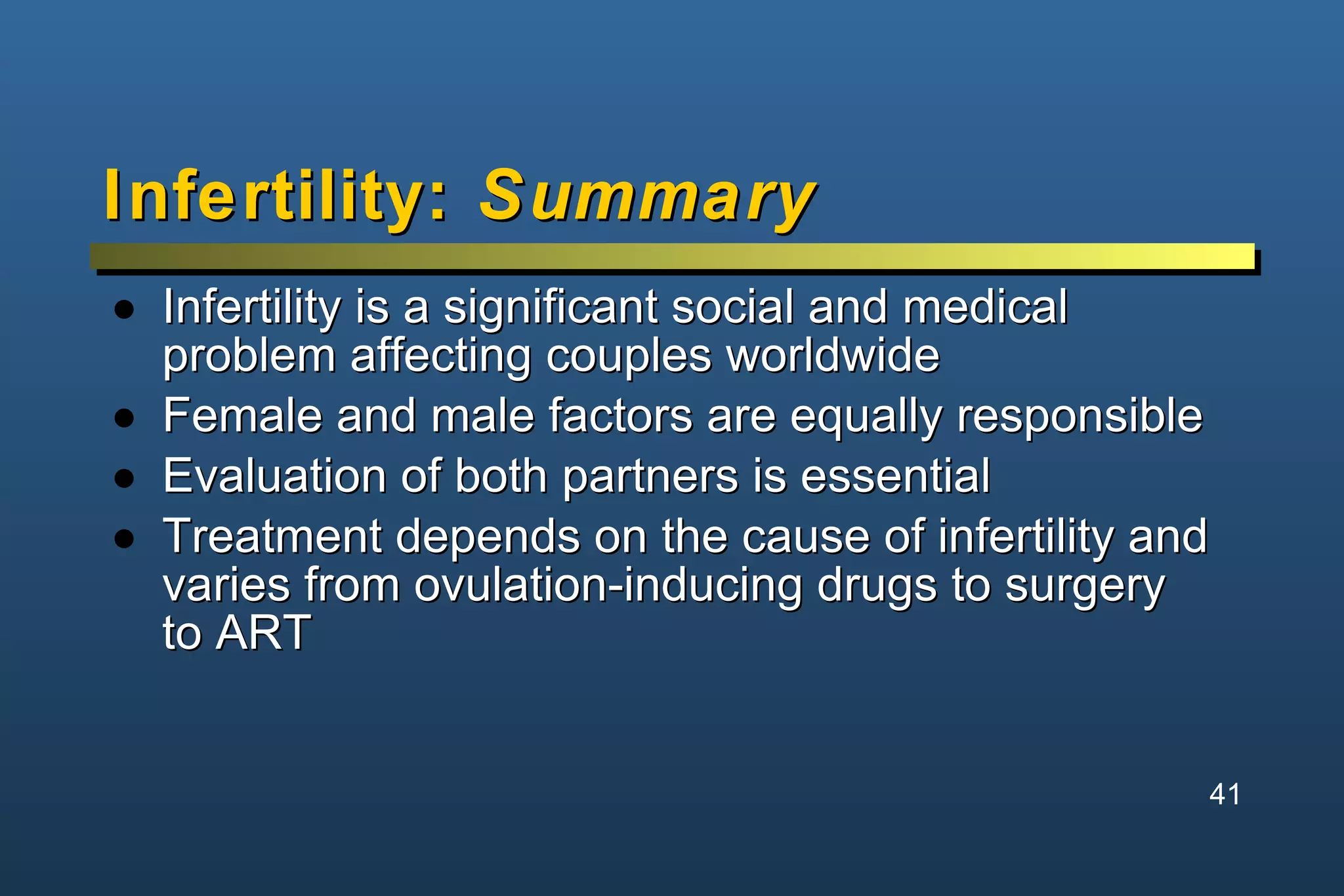 Infertility | PPT