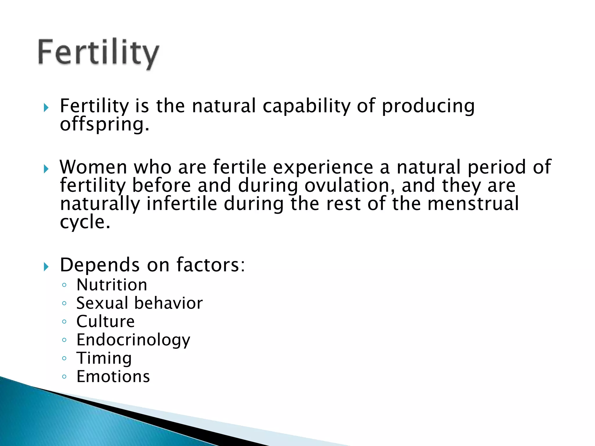 Subfertility (Infertility) | PPTX