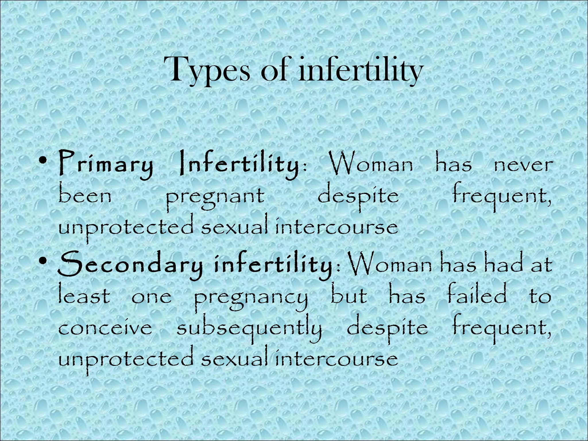 Infertility | PPT