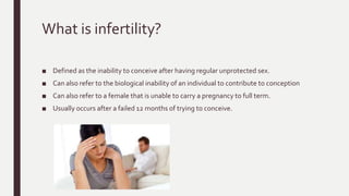 Infertility | PPTX