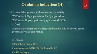 medical management of infertility,think before surgery!!!! | PPTX
