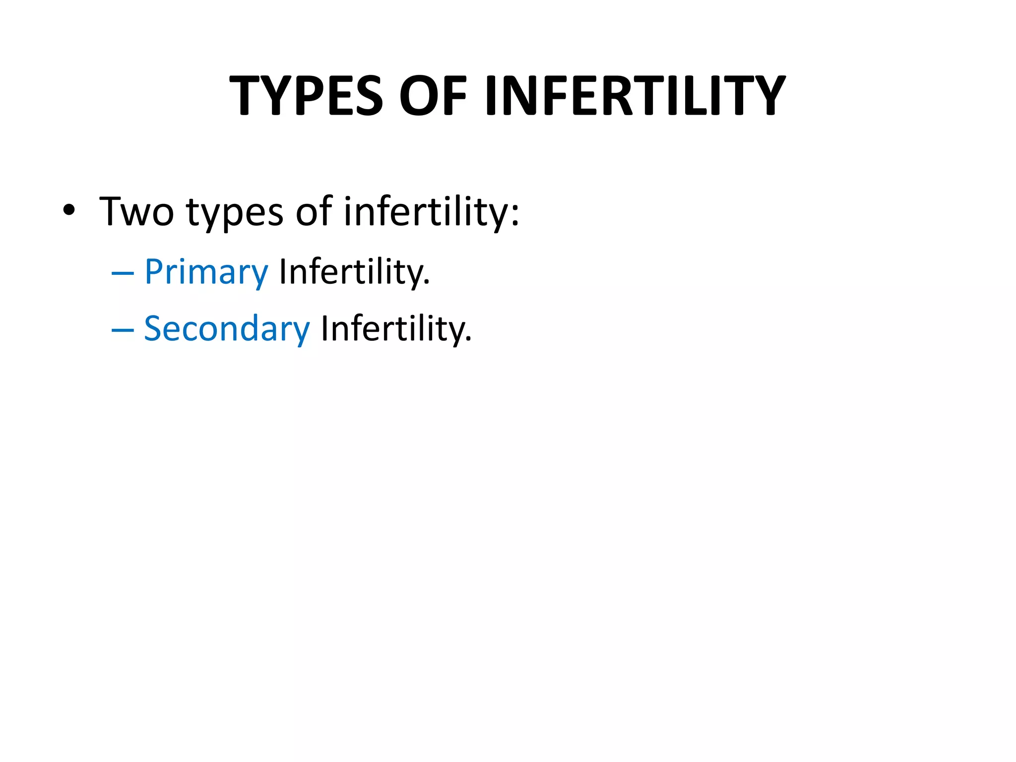 Infertility | PPTX