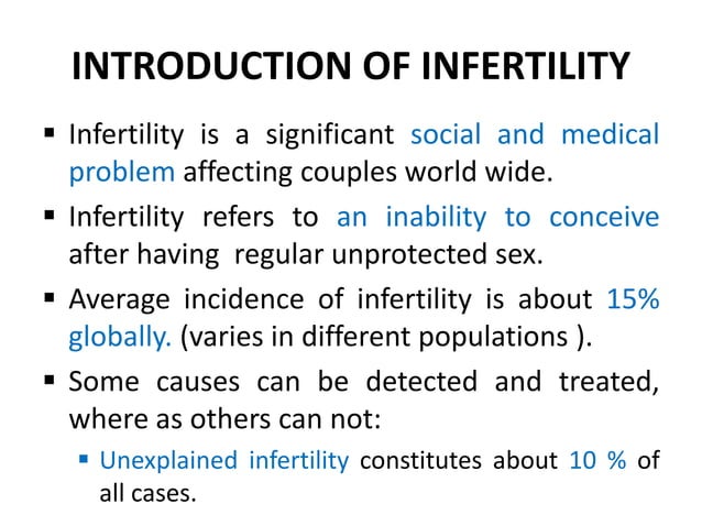 Infertility | PPTX