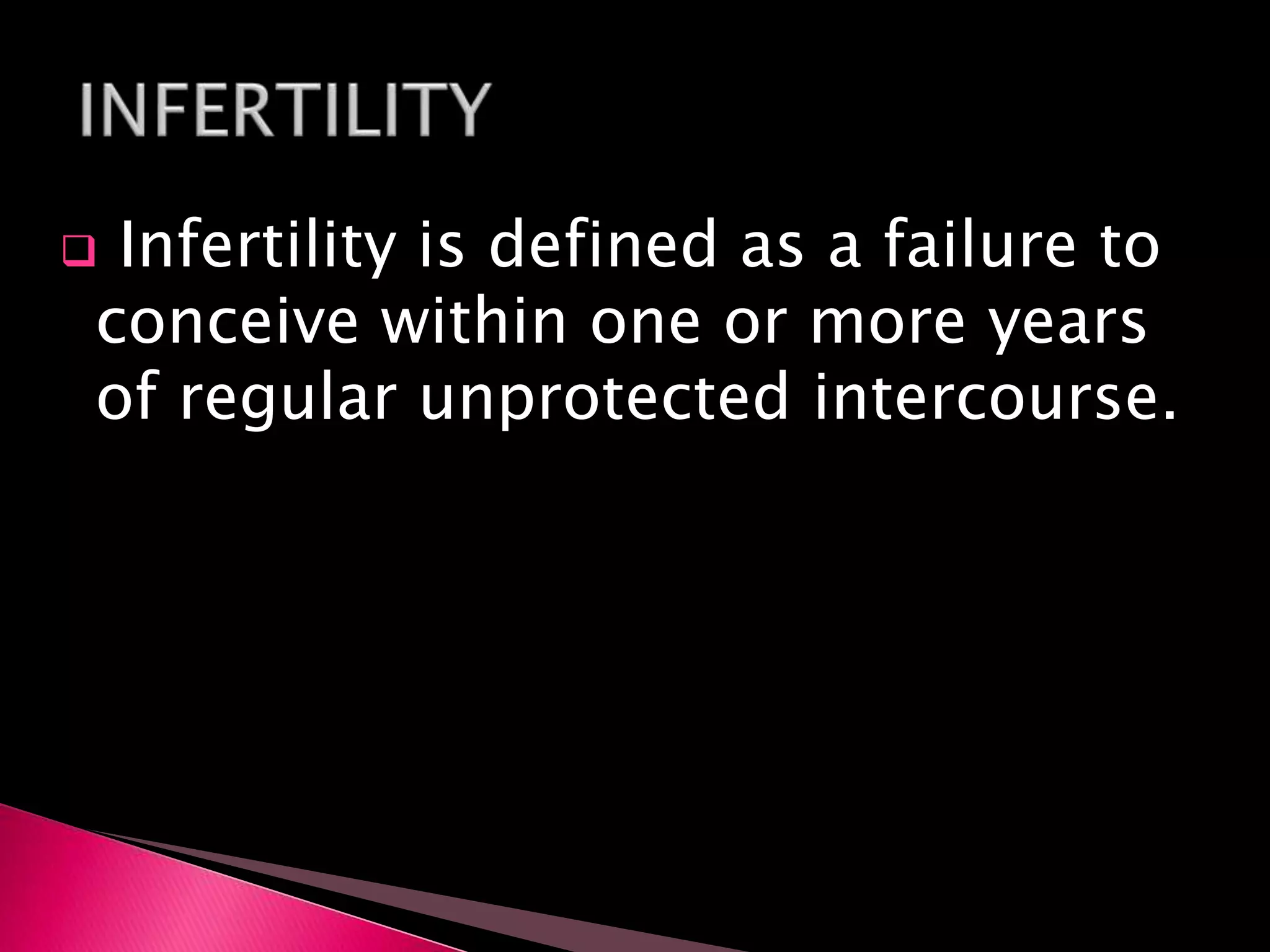 Infertility | PPTX