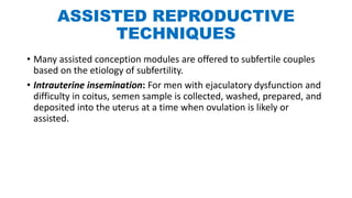 INFERTILITY AND RELATED GENETICS | PPTX