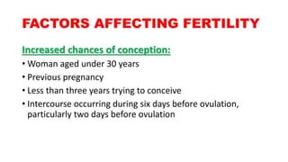 INFERTILITY AND RELATED GENETICS | PPTX