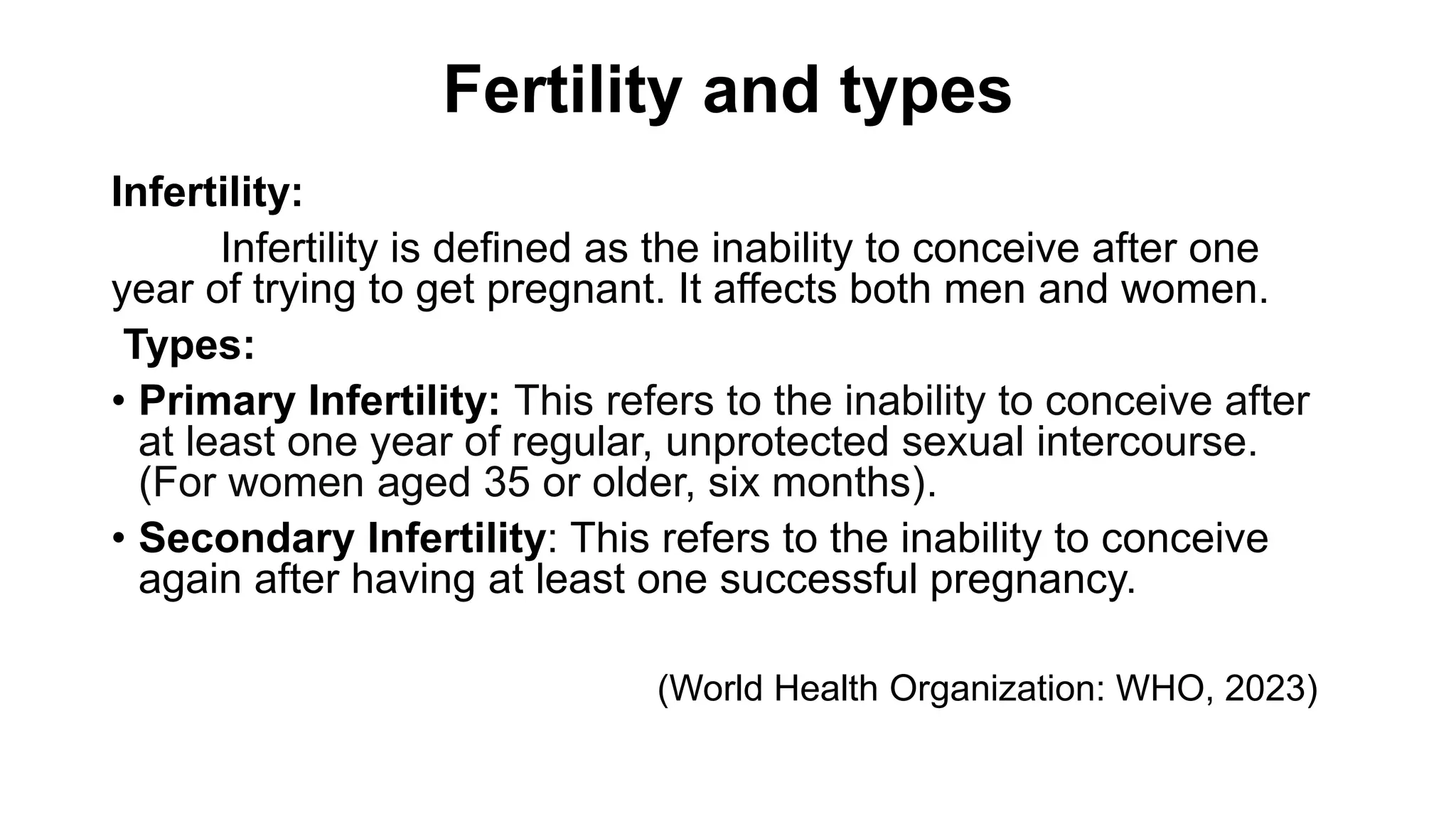 infertility and causes of infertility.pptx