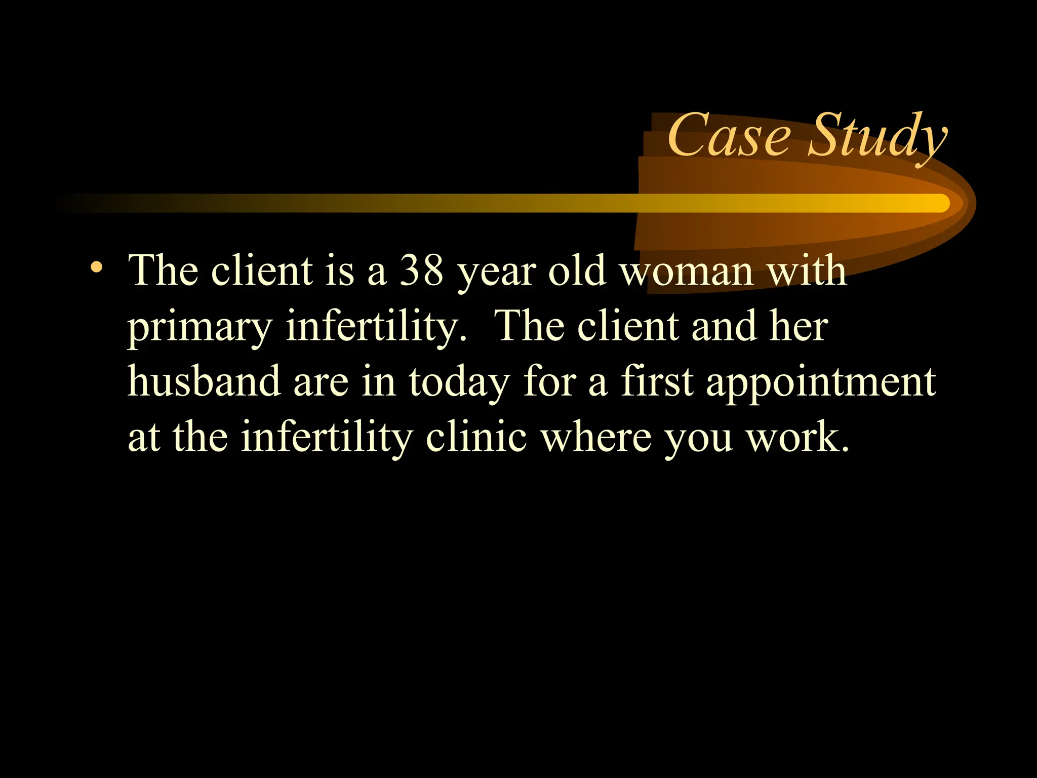 Infertility.ppt.Diagnosis etiology male factors assessment and male ...