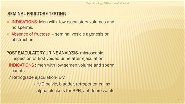 Infertility evaluation- semen analysis | PDF | Infertility | Reproductive Health