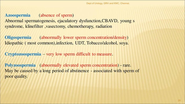 Infertility evaluation- semen analysis | PDF | Infertility | Reproductive Health