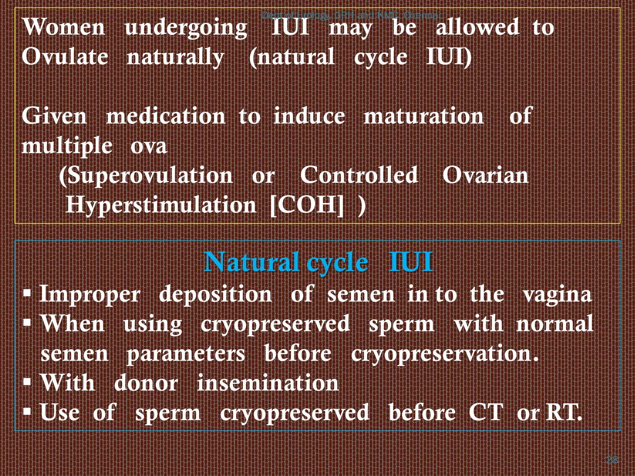 Infertility management- Assisted Reproductive Techniques (ART) | PDF