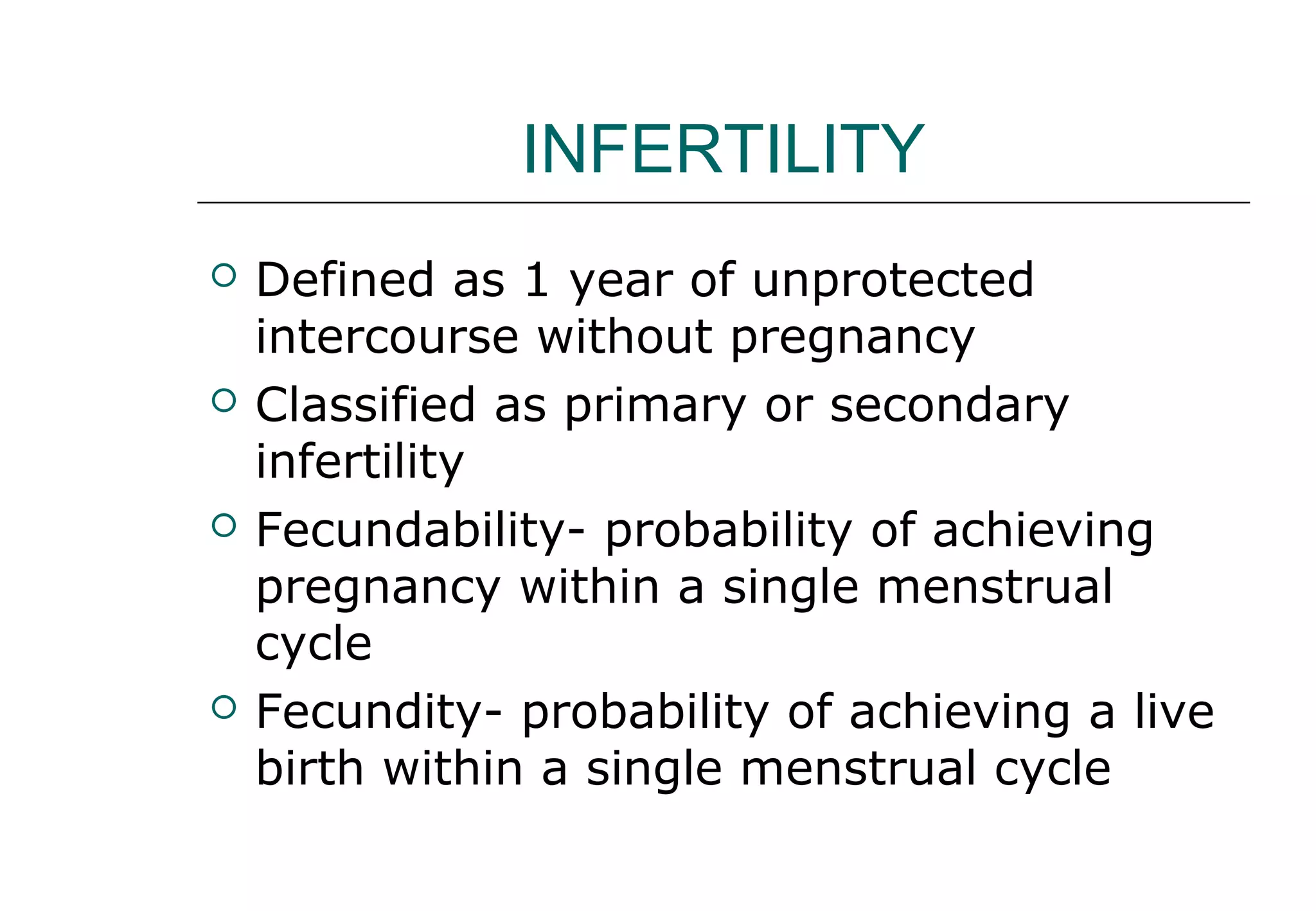 Infertility | PPT