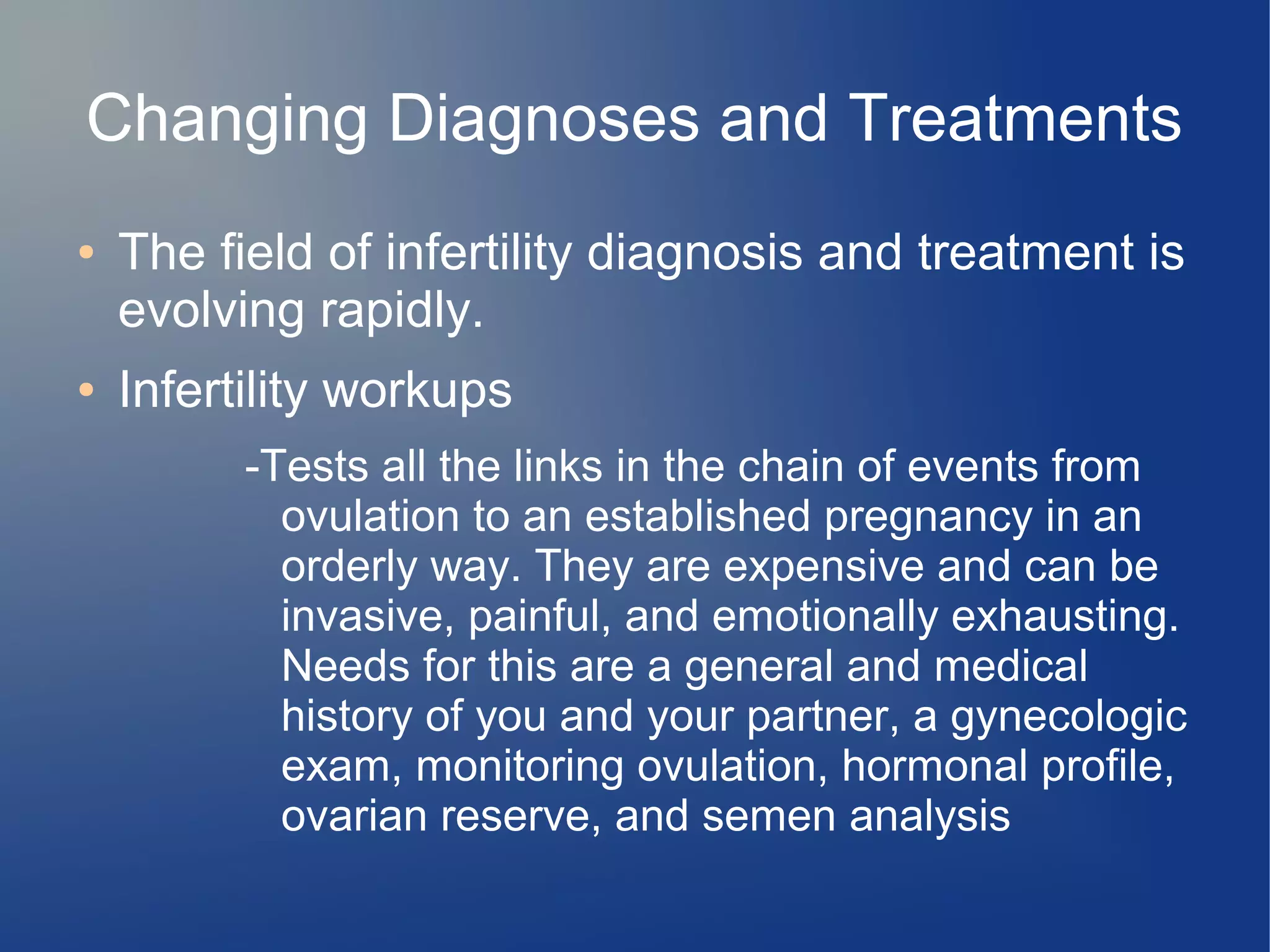 Chapter 25; Infertility and assisted reproduction | ODP