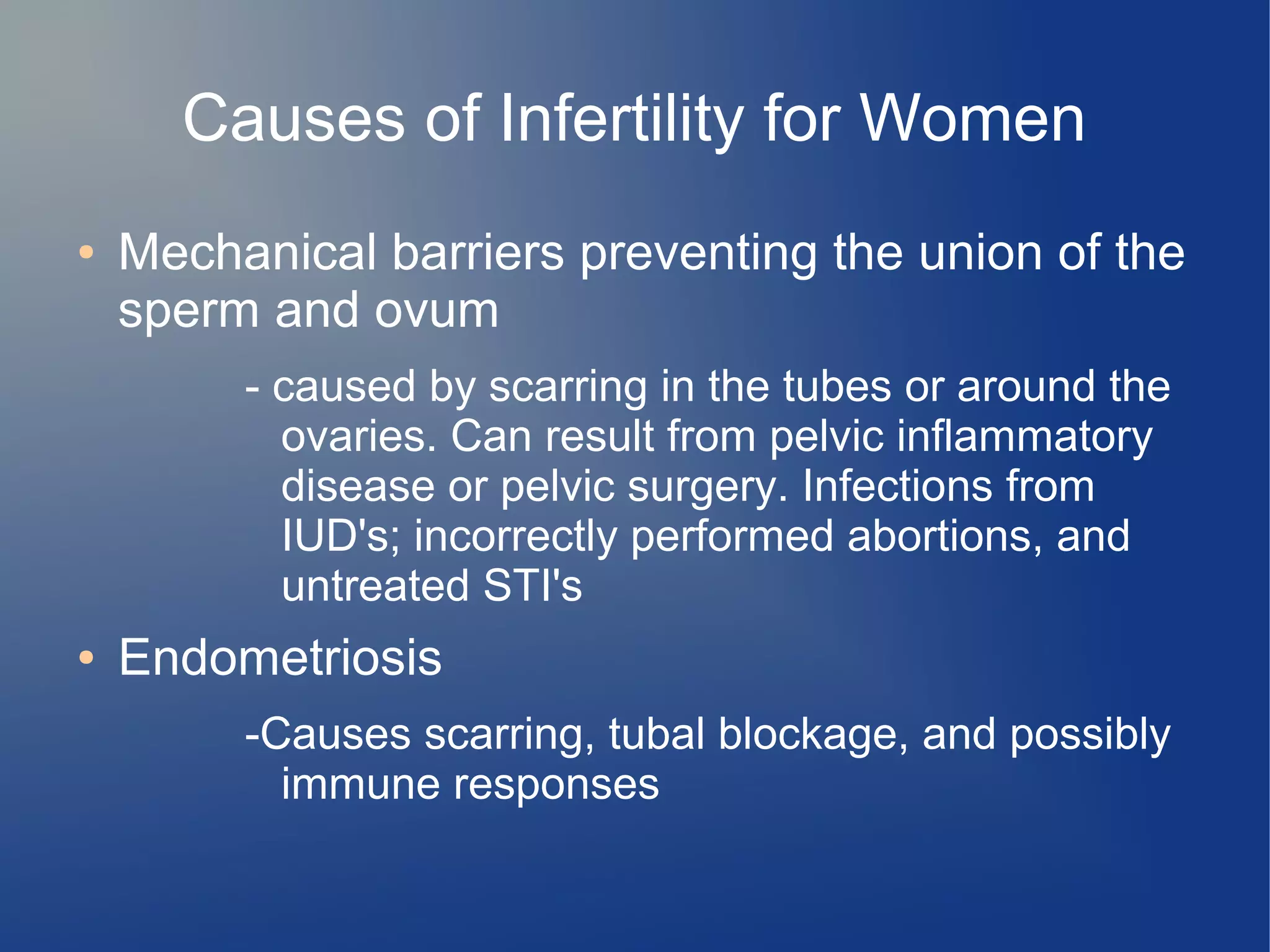 Chapter 25; Infertility and assisted reproduction | ODP