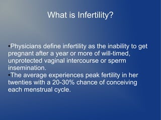 Chapter 25; Infertility and assisted reproduction | ODP