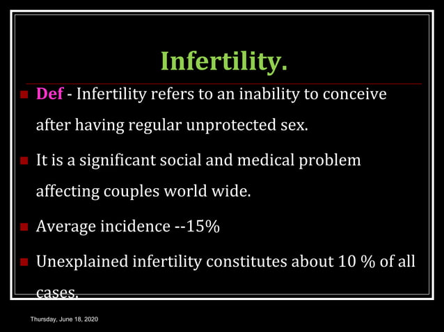 Infertility and ivf | PPTX