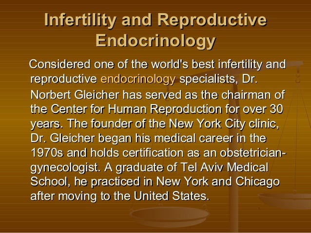 Infertility And Reproductive Endocrinology By Margie Shabat