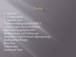 Infertility and Sperm analysis | PPTX