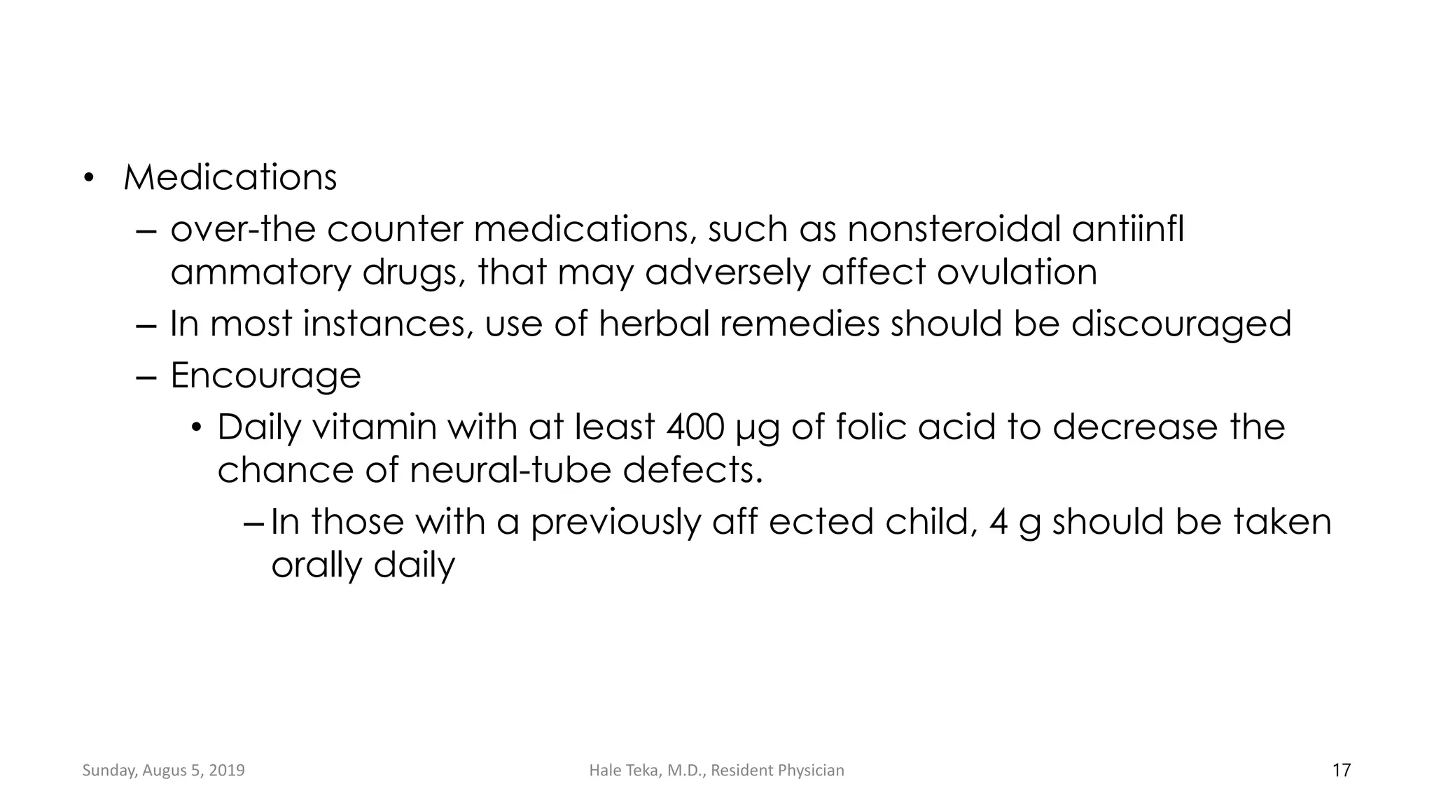 Infertility (evaluation and management) | PDF