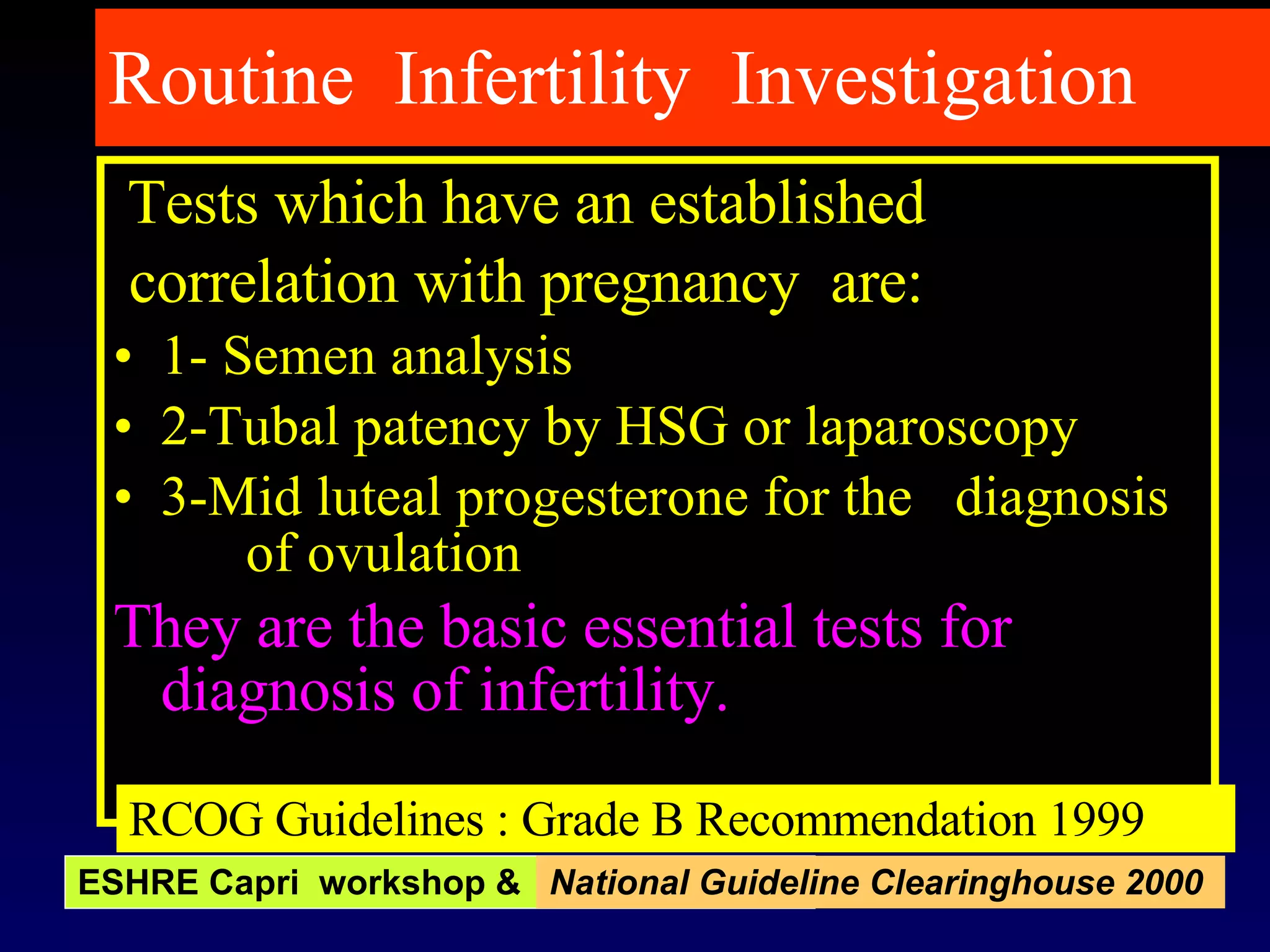 Infertility Hysteroscopy | PPT