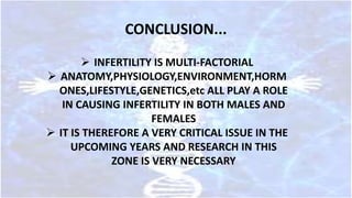 Causes Of Infertility in Humans | PPT