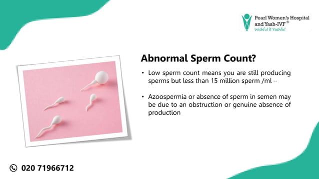 Infertility In Men Abnormal Sperm Count.pptx