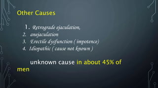 Infertility - causes and legal aspects | PPTX