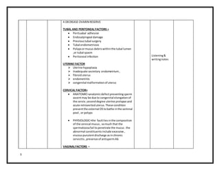 Infertility lesson plan | DOCX