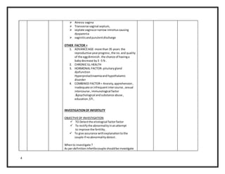 Infertility lesson plan | DOCX