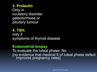 Ovarian Factor Infertility | PDF