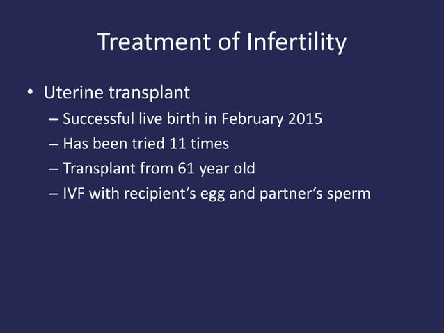 Infertility Paper Presentation | PPT