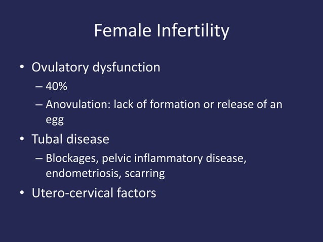 Infertility Paper Presentation | PPT