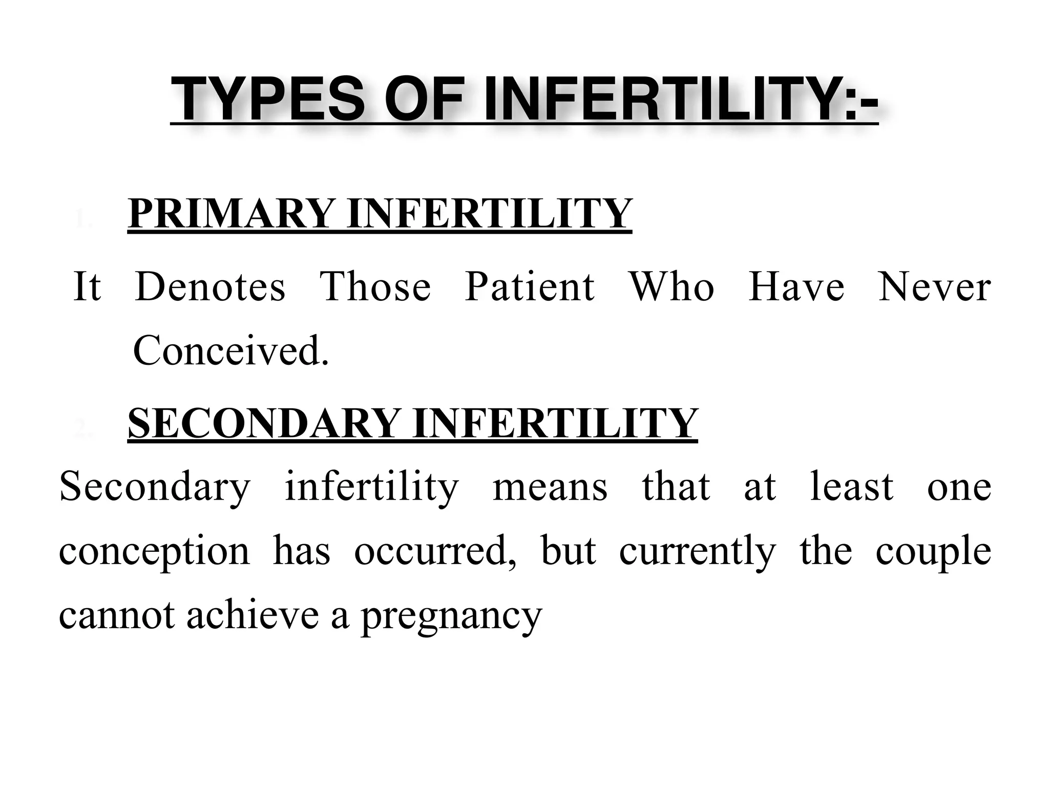 Infertility | PDF