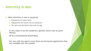 Infertility power point | PPTX