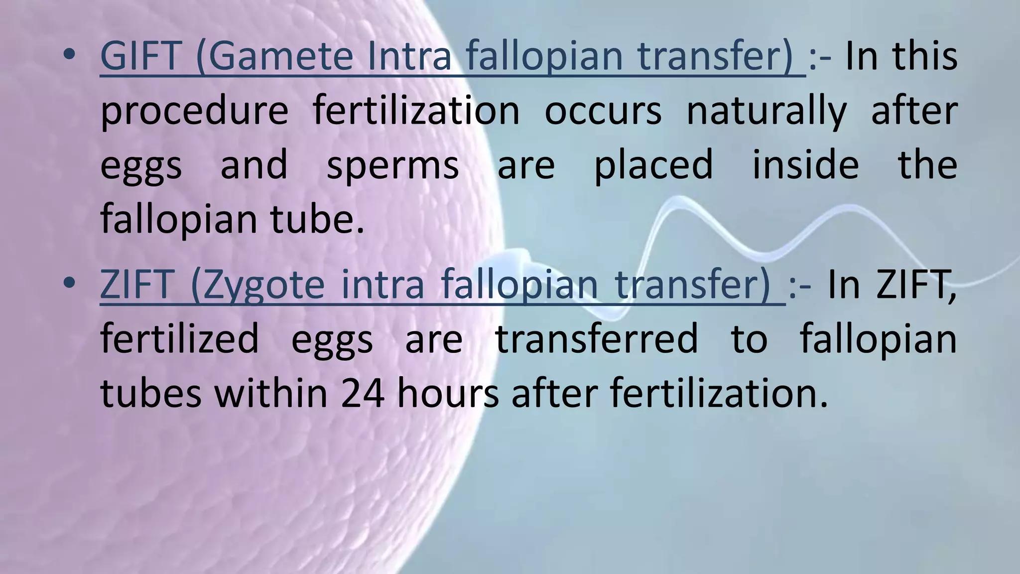 INFERTILITY AND ITS MANAGEMENT | PPSX