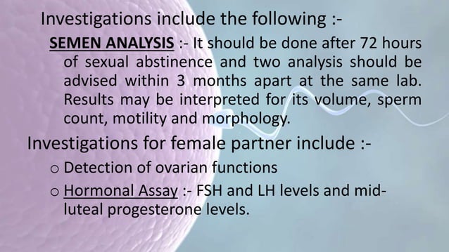 INFERTILITY AND ITS MANAGEMENT | PPSX