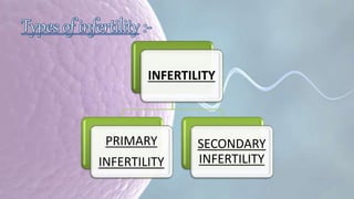 INFERTILITY AND ITS MANAGEMENT | PPSX