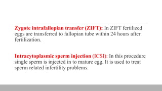 Infertility, recent and advanced in management 02.12.2020