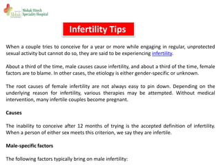 Infertility Tips | PPTX